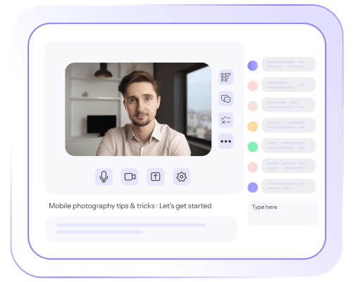 Host live webinars with payments - Graphy